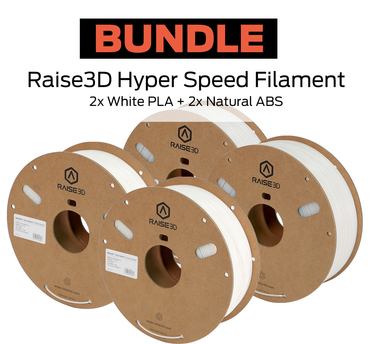 Raise3D Hyper Speed Filament Bundle – 3D Material-Shop